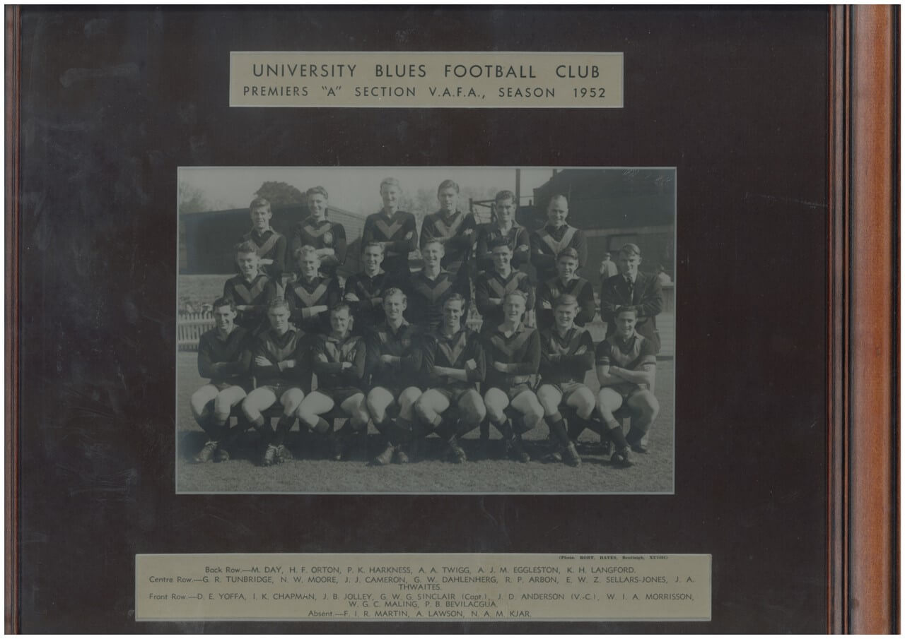 Team Photos – pre 1970 – University Blues Football Club