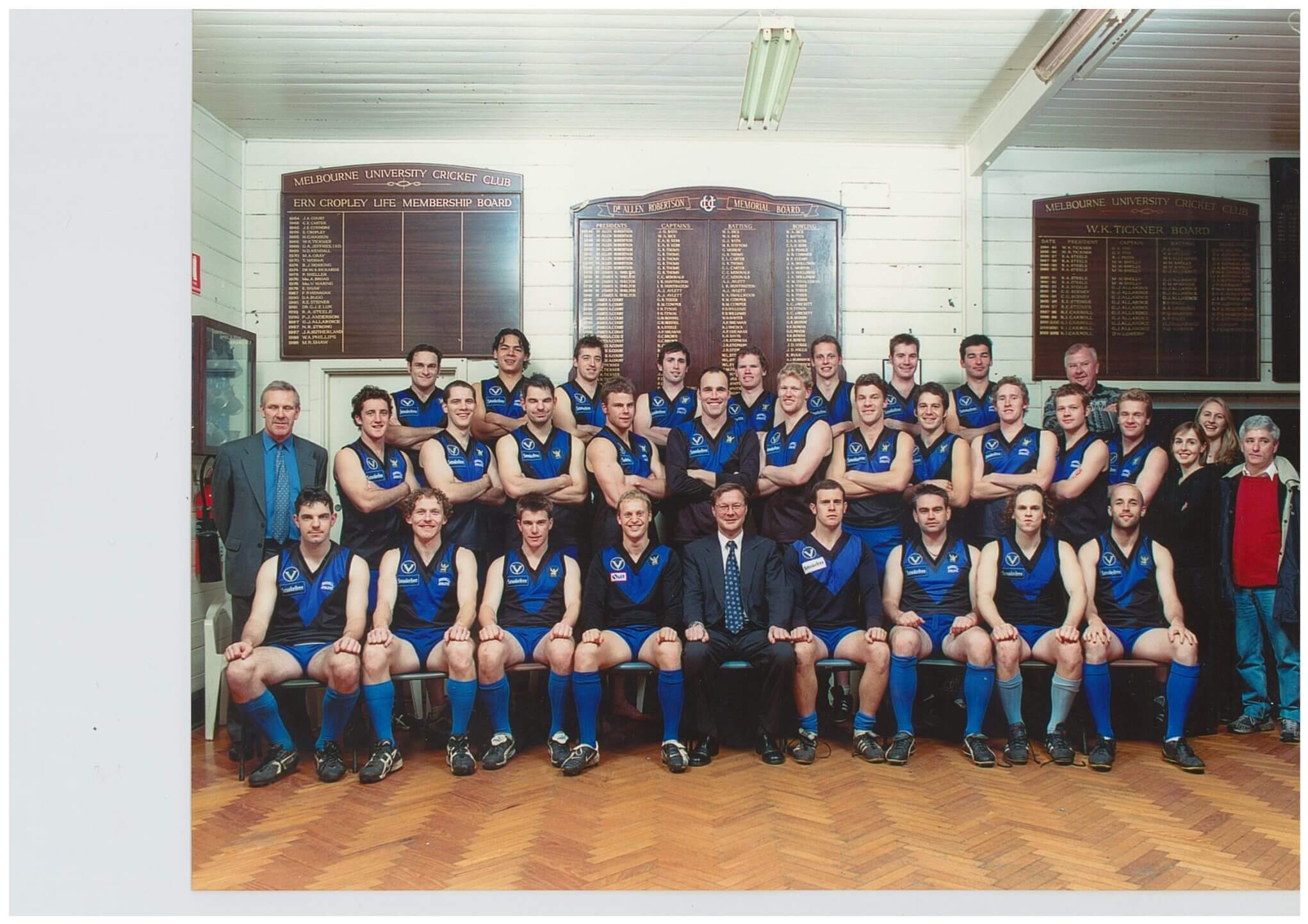 Team Photos – 2001 to 2010 – University Blues Football Club