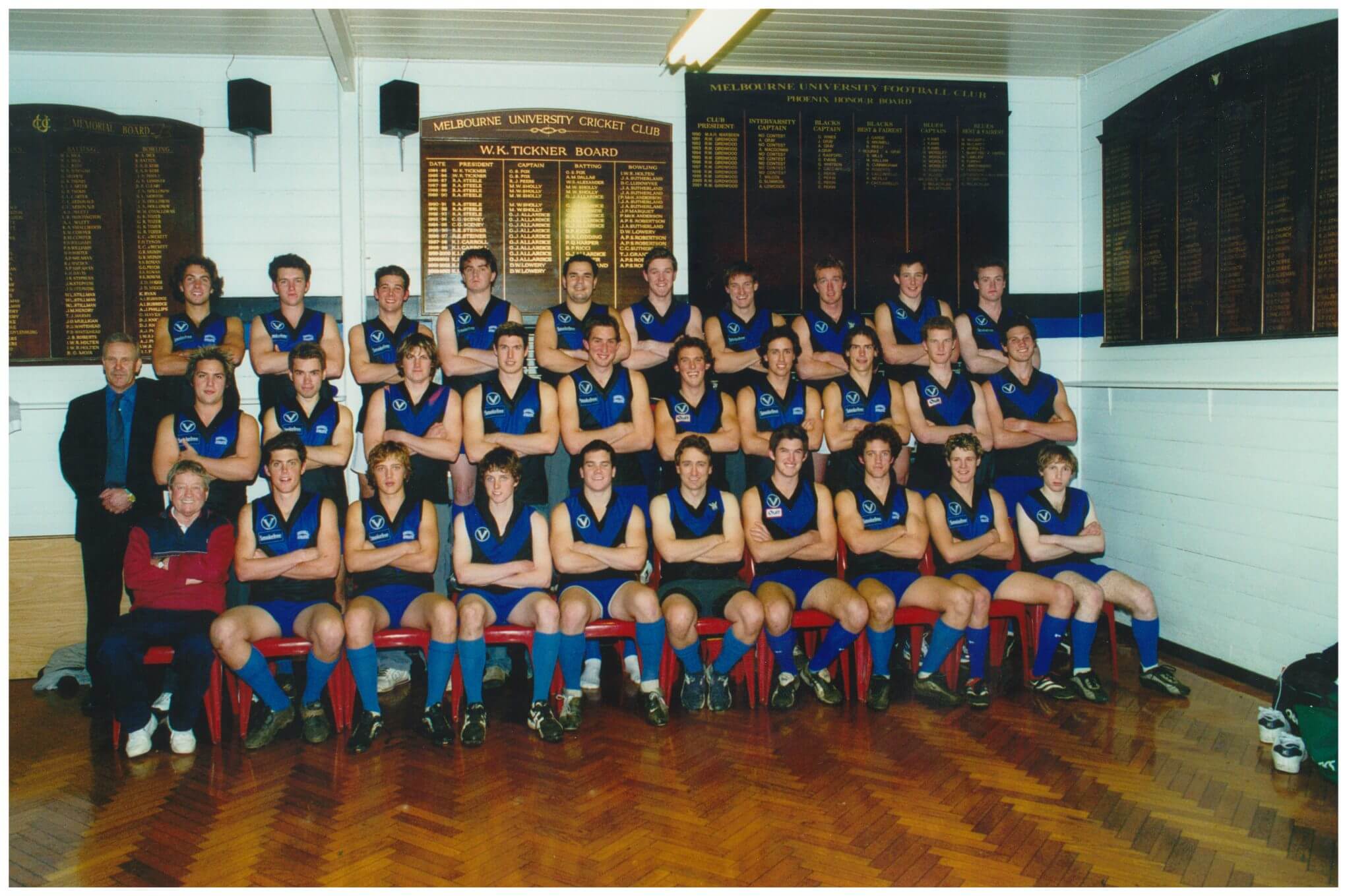 Team Photos – 2001 to 2010 – University Blues Football Club