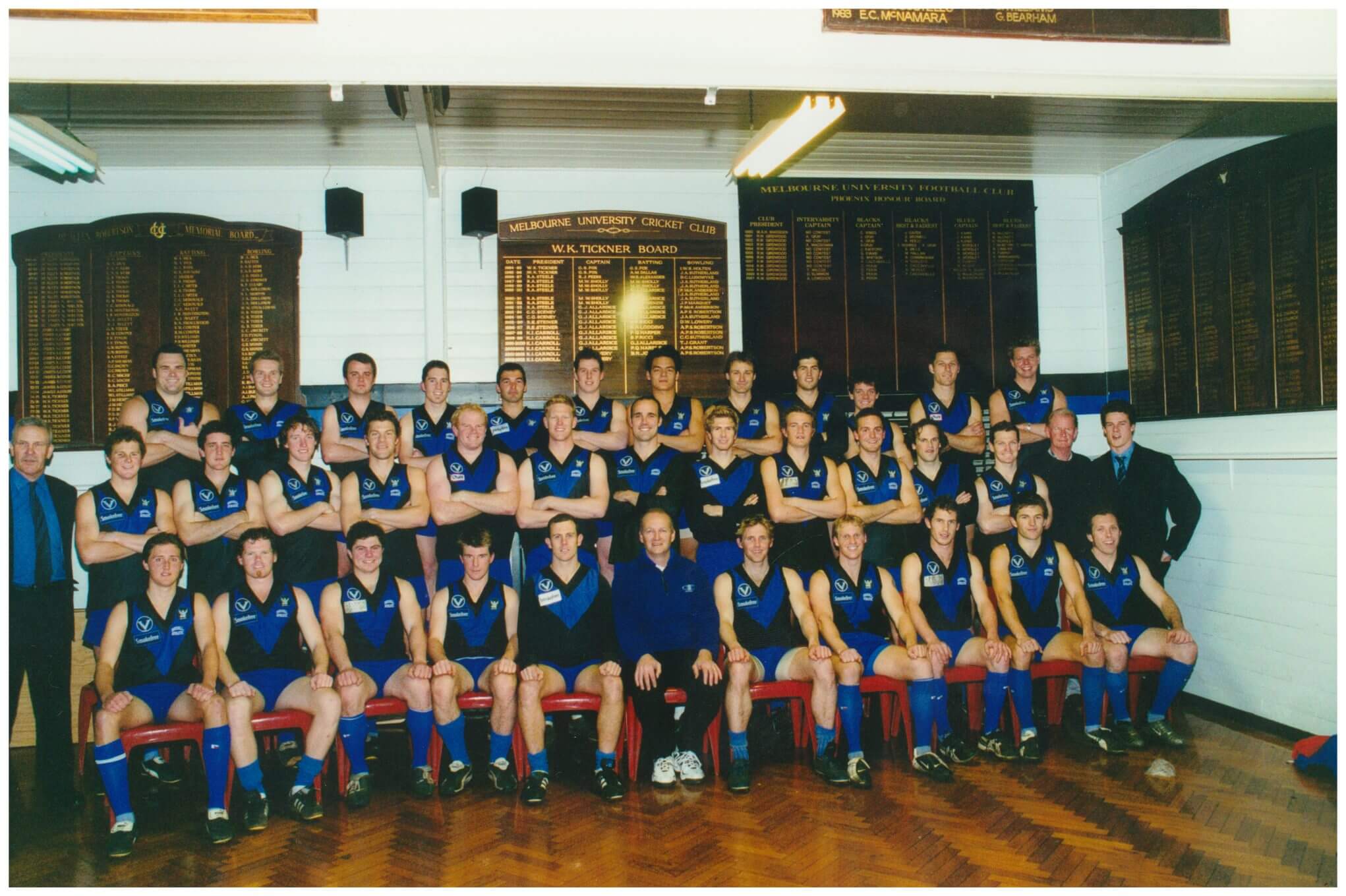 Team Photos – 2001 to 2010 – University Blues Football Club